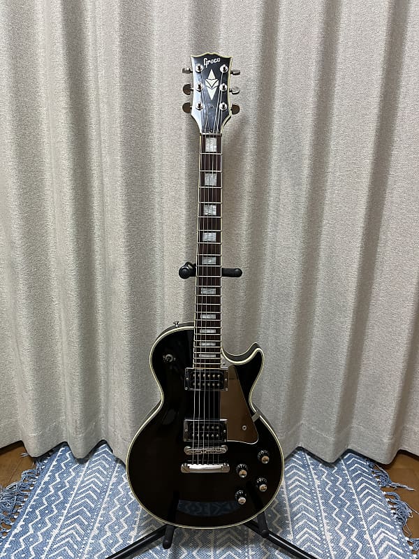 1984 Greco JS55 John Sykes Custom Black Beauty Vintage Guitar | Reverb