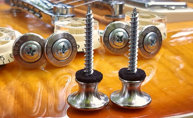 Well-Hung Pro-Pins 3 pairs - Oversize Strap Buttons, | Reverb Canada