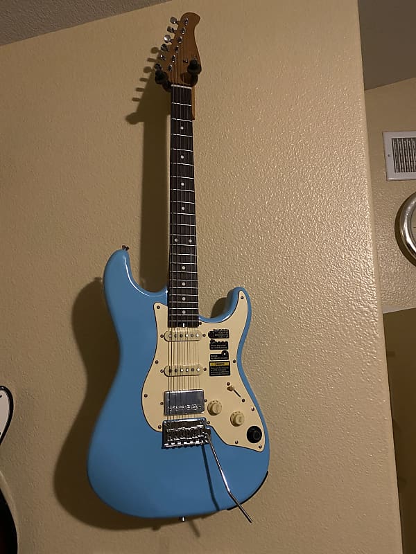 Mooer GTRS s800 Intelligent Guitar 2021 Sonic Blue | Reverb