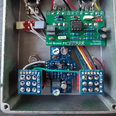 Doomhammer - One Knob Fuzz + Overdrive Combo Pedal | Reverb