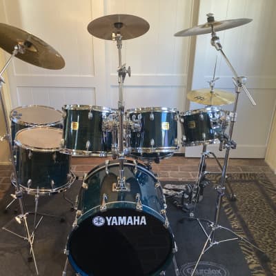 BlackFriday/CyberMonday Special! Yamaha Oak Custom Azure Blue | Reverb