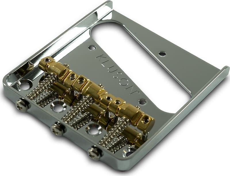 Kluson Vintage Replacement Bridge For Fender Telecaster Steel | Reverb