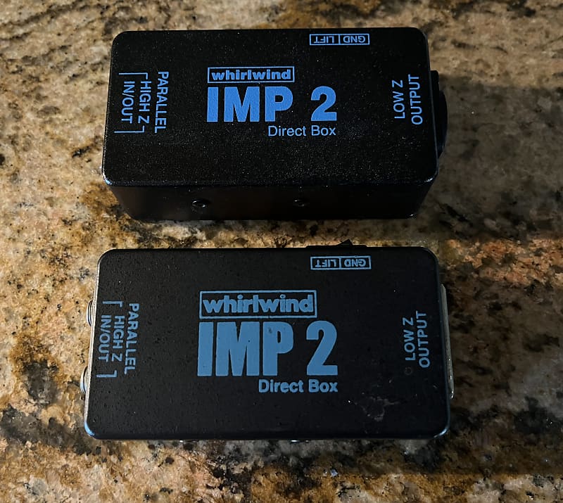 Whirlwind IMP 2 Direct Boxes (2) | Reverb