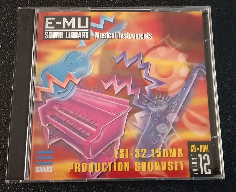 E-MU Systems ESI (2-CD) Production Sound set Vol.12 | Reverb