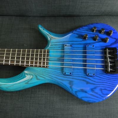Furlanetto F Bass BN5 Royal Blue Fade Gloss 2019 Royal Blue | Reverb