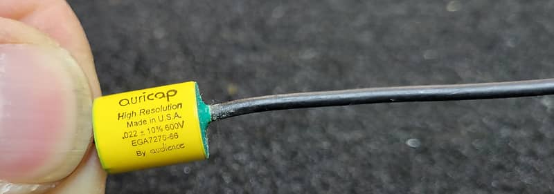 TWO Auricap by Audience .022 capacitors, NOS 1990's? | Reverb