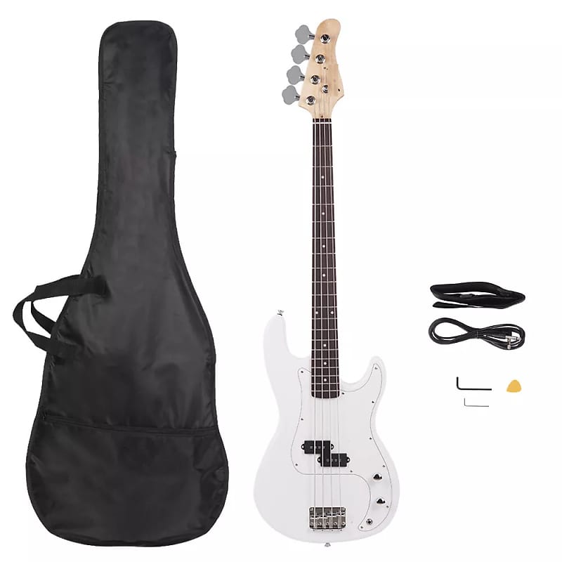 Electric Bass Guitar 4 Strings Full Size Gp Bass Beginner Kit | Reverb