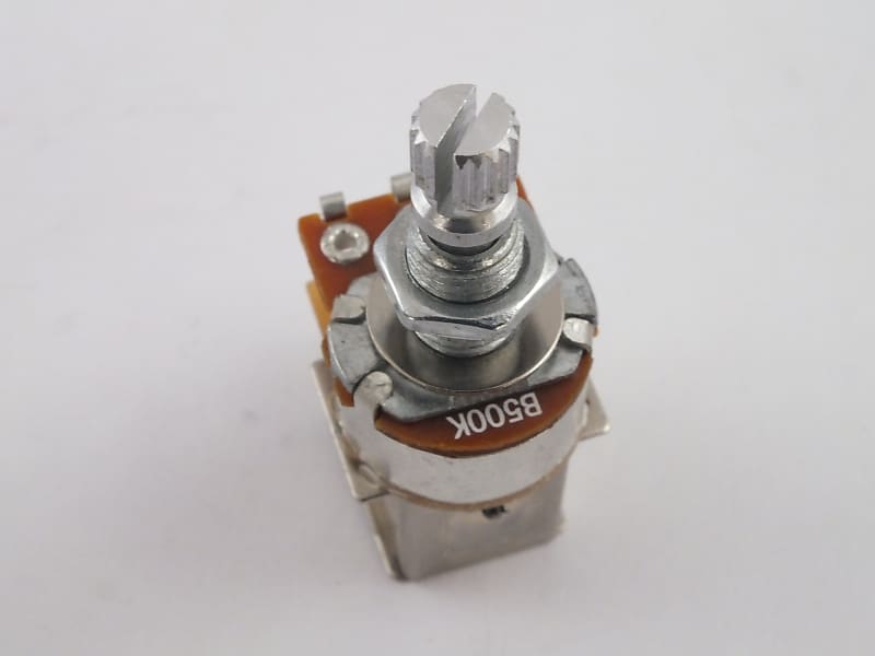 Push-Push Pot Linear B500k DPDT Potentiometers 18 spline | Reverb