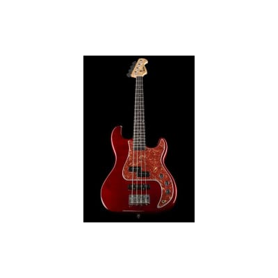 Harley Benton PJ-4 HTR Deluxe Series Hot Rod Trans Red | Reverb