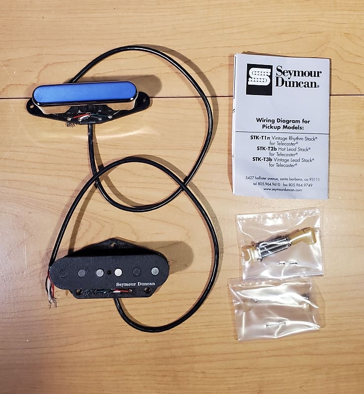 Seymour Duncan STK-T1n / STK-T3b Vintage Stack Tele Pickup | Reverb