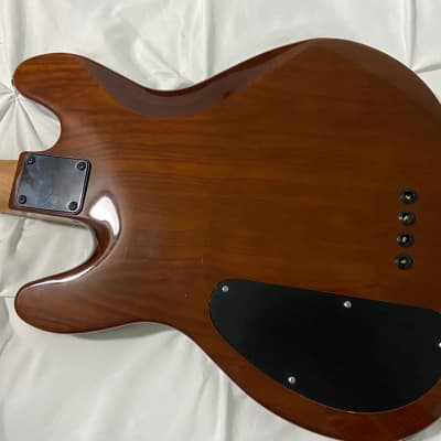 2020 Warmoth Mooncaster Bass Flame Maple | Reverb