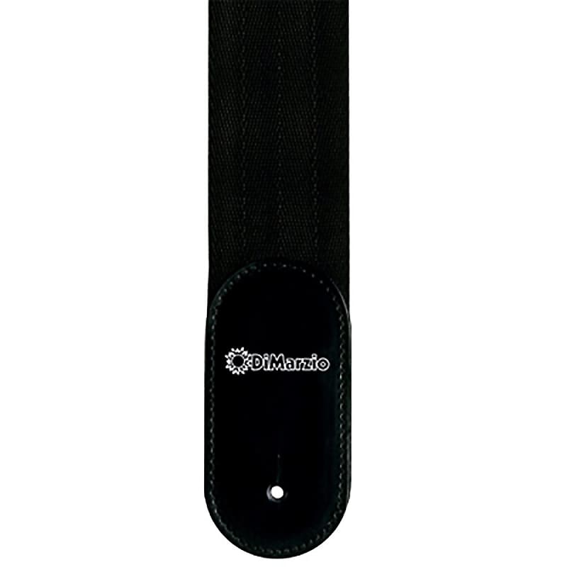 Dimarzio Dd3100nbk 2 Nylon Web Guitar Strap With Leather Reverb
