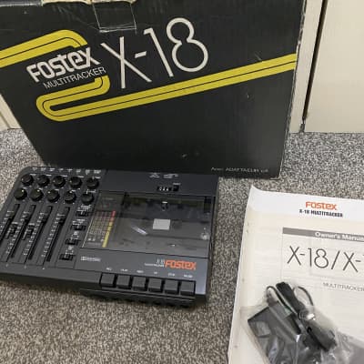 [Rare] FOSTEX X-18 Multitracker Analog 4 Track Cassette | Reverb