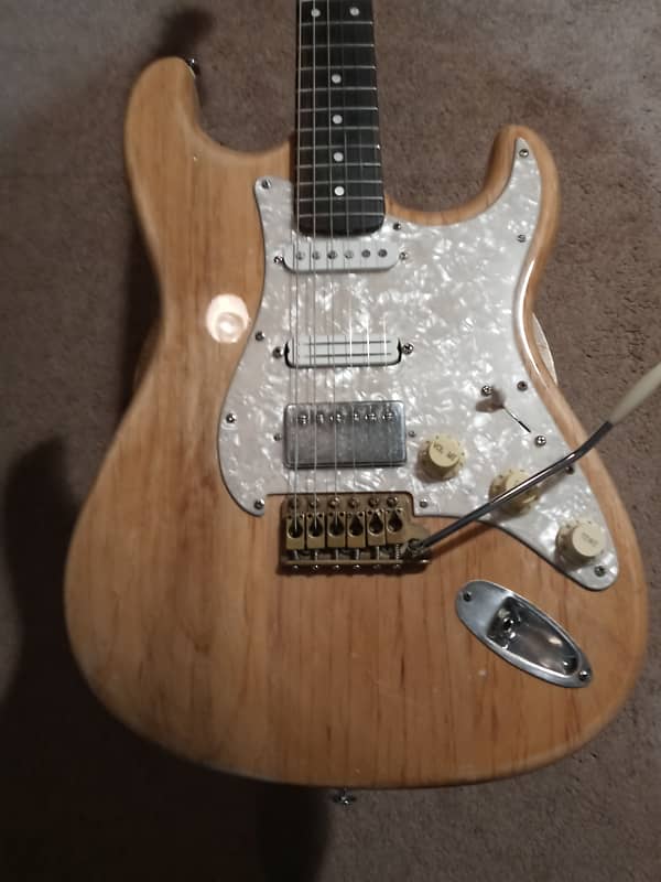 Partscaster Strat Style Natural | Reverb
