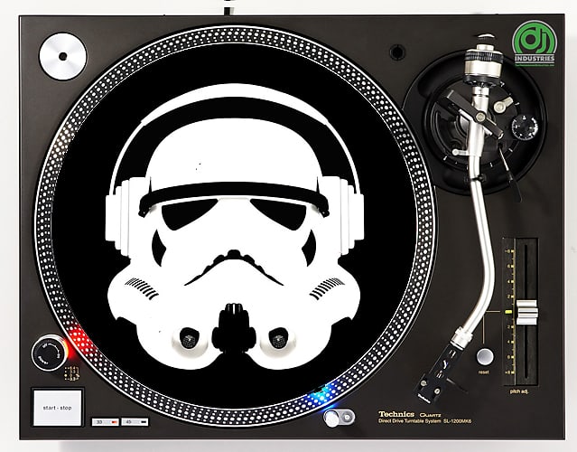 DJ Industries - Stormtrooper DJ - DJ slipmat for vinyl LP | Reverb
