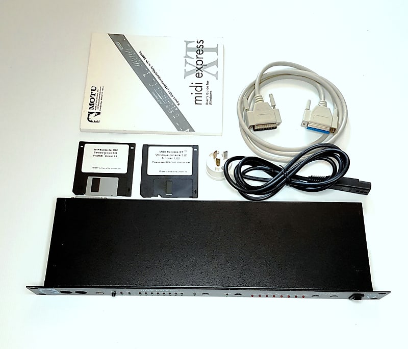 MOTU MIDI Express XT, MIDI patch bay/processor by MOTU USA. | Reverb