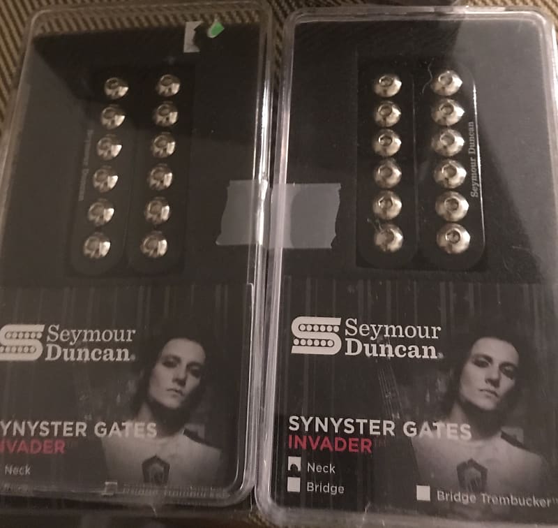 Seymour Duncan Invader "Synyster Gates" Black | Reverb