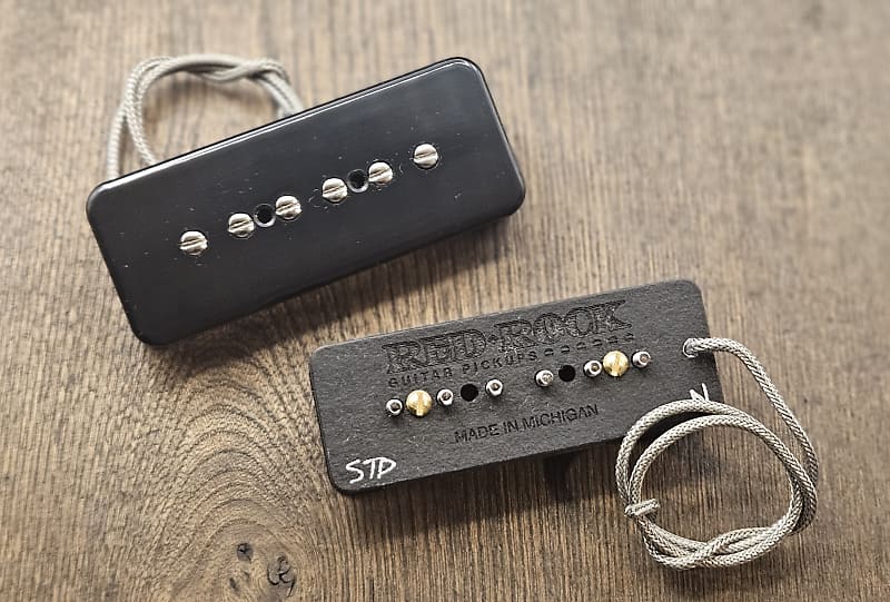 Red Rock Guitar Pickups Alnico 5 P90 pickup set "the | Reverb