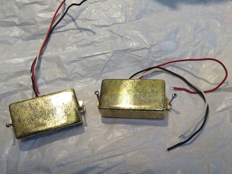 vintage schecter 1984 pickup set humbuckers for scorcher | Reverb