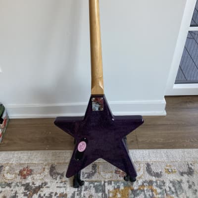 Daisy Rock Star Bass Cosmic Purple Sparkle Near Mint Bootsy! | Reverb