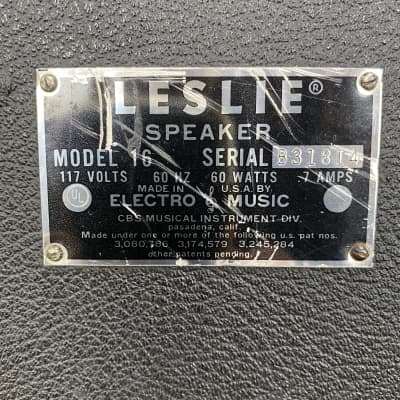 Leslie Model 16 | Reverb