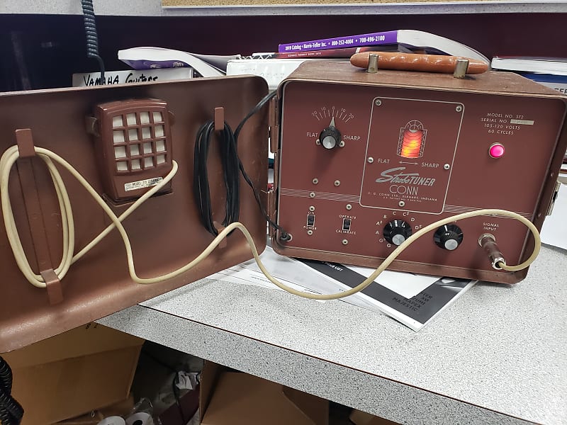 Vintage Conn StroboTuner ST-2 Tube Strobe Tuner ST2 1960's | Reverb