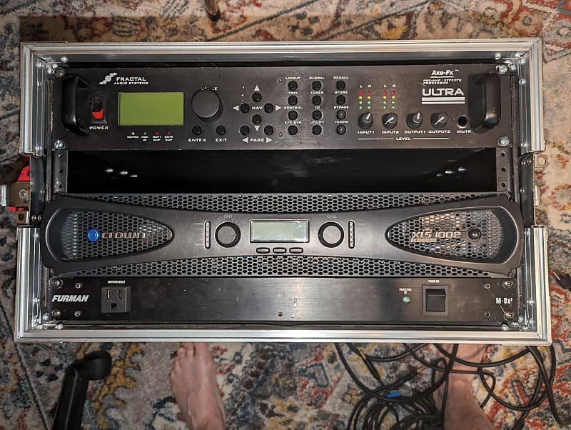 Fractal Audio Axe-FX Ultra with Crown XLS 1002 and Furman | Reverb