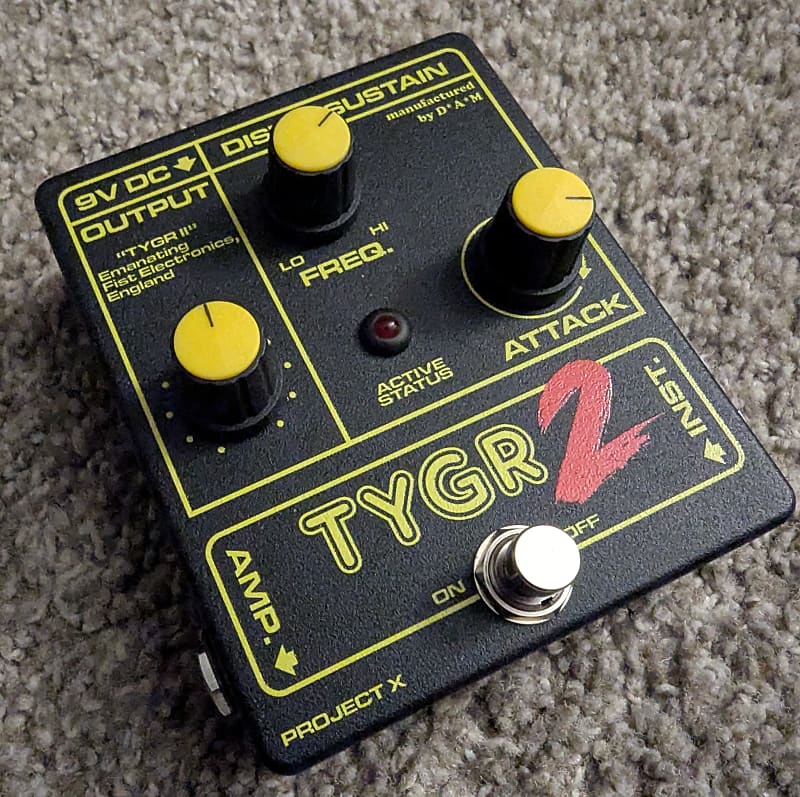DAM Tygr 2 Big Muff Fuzz Pedal | Reverb