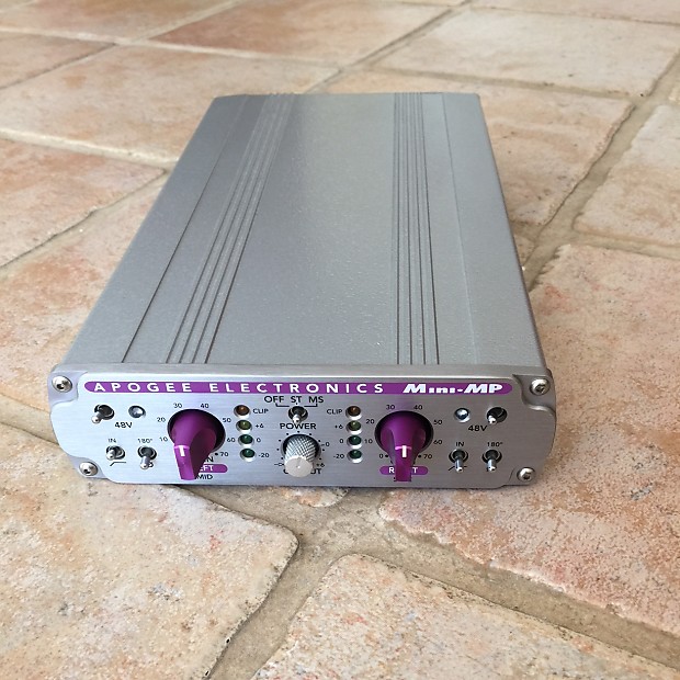 Apogee Mini-MP 2- Channel Analog Mic/ Instrument Pre-Amp | Reverb