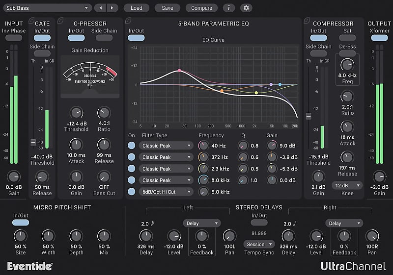 Eventide UltraChannel | Reverb