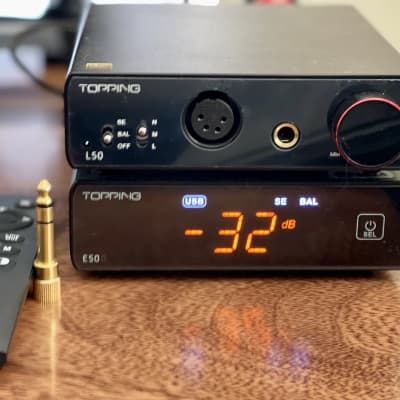 Topping E50/ L50 Combo - Black | Reverb