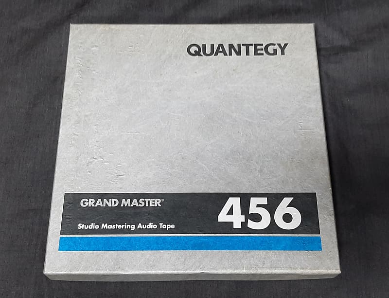Quantegy / Ampex 456 Grand Master 1/2" x 2500' Reel Tape on | Reverb