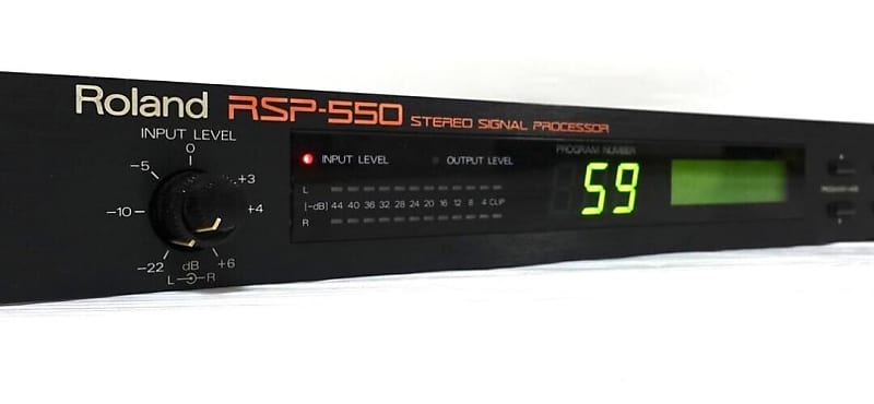 Roland RSP-550 Stereo Signal Processor Vintage 1991 Flange | Reverb