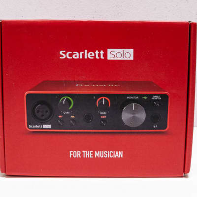 Focusrite Scarlett Solo | Reverb