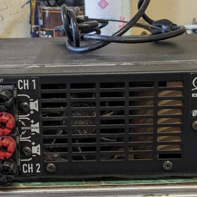 QSC PLX 1202 2-Channel Power Amplifier 2000s - Black | Reverb