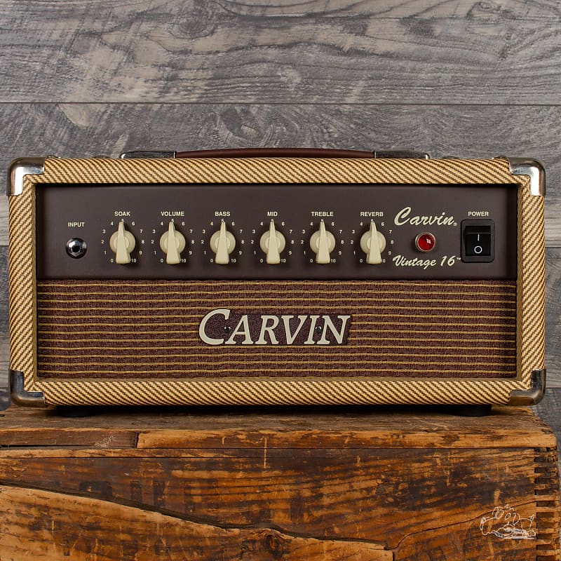 Used Carvin Vintage 16 Amp Head | Reverb