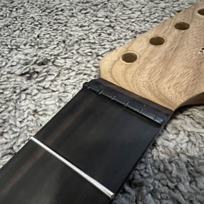 Warmoth 24.75” Strat Conversion Neck 2022 - Ebony Board | Reverb