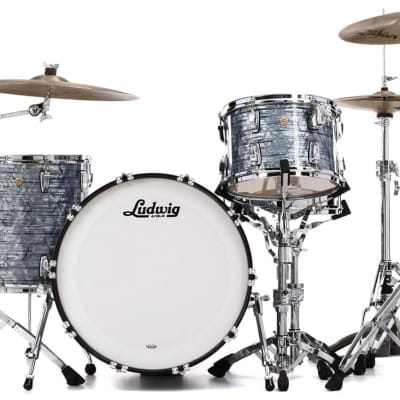 Ludwig Classic Maple USA 1976 blue oyster pearl | Reverb