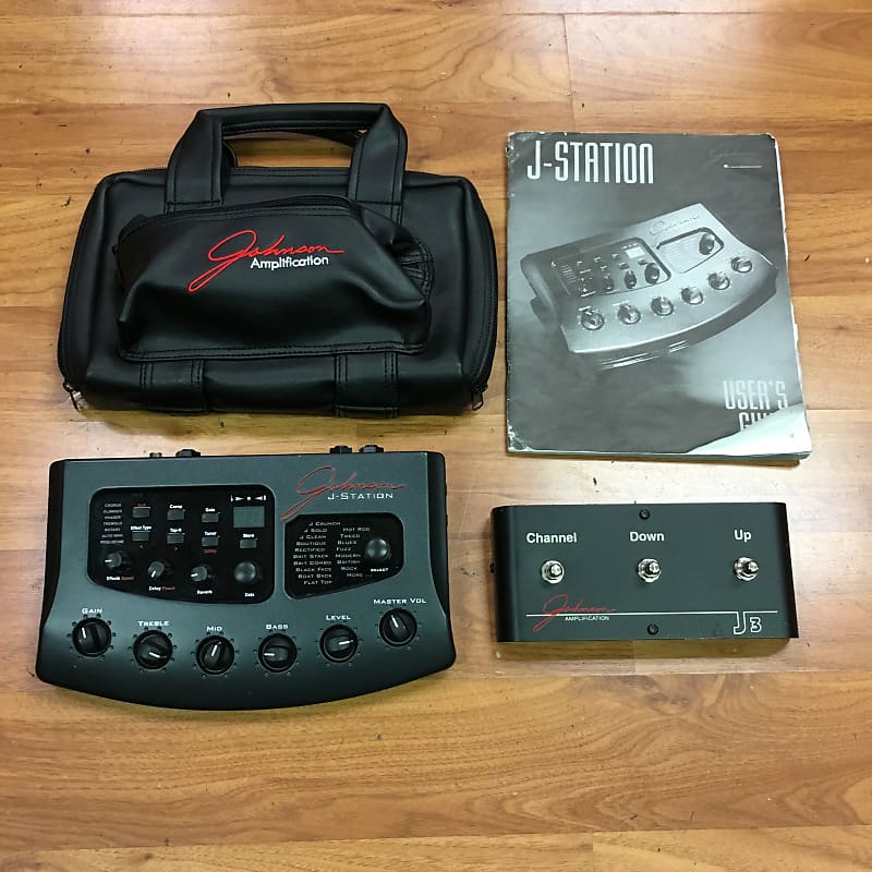 Johnson J-Station Multi-Effects w J3 Footswitch and Bag | Reverb