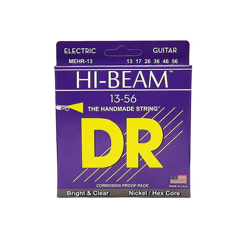 DR STRINGS - MEHR-13 - Jeu de 6 Cordes guitare électrique | Reverb UK