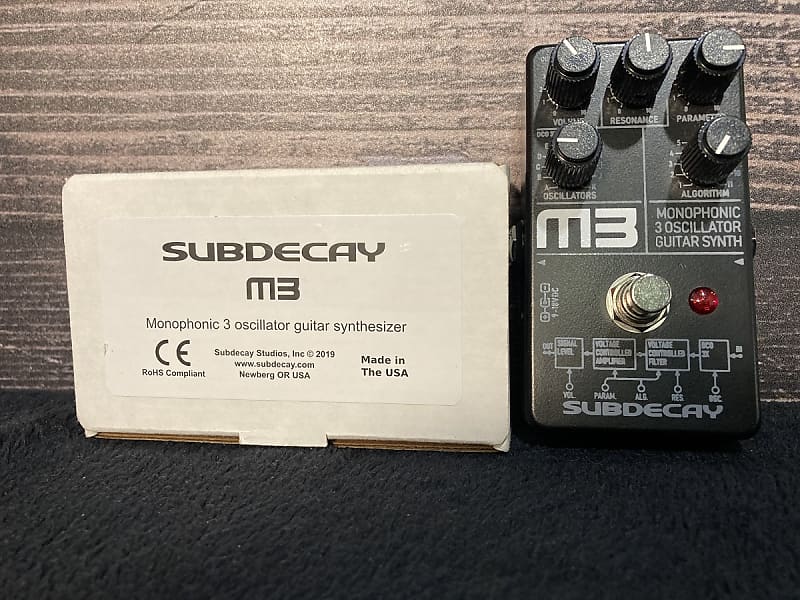 Subdecay M3 Monophonic 3 Oscillator Guitar Synth | Reverb