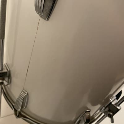 Ludwig 80’s Blue/Olive Badge Drums 24/14/16 White Cortex | Reverb