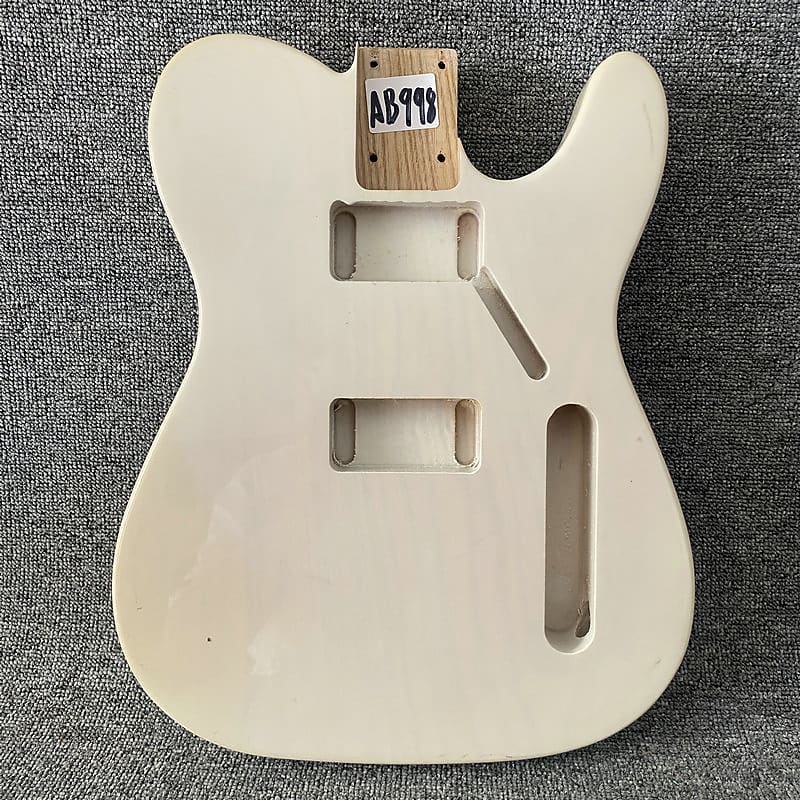 Solid Ash Wood HH Guitar Telecaster Tele Style Body | Reverb Australia