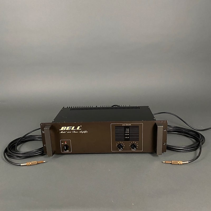 Bell 2002 Stereo Amplifier Endstufe TOP ZUSTAND Mi Japan | Reverb