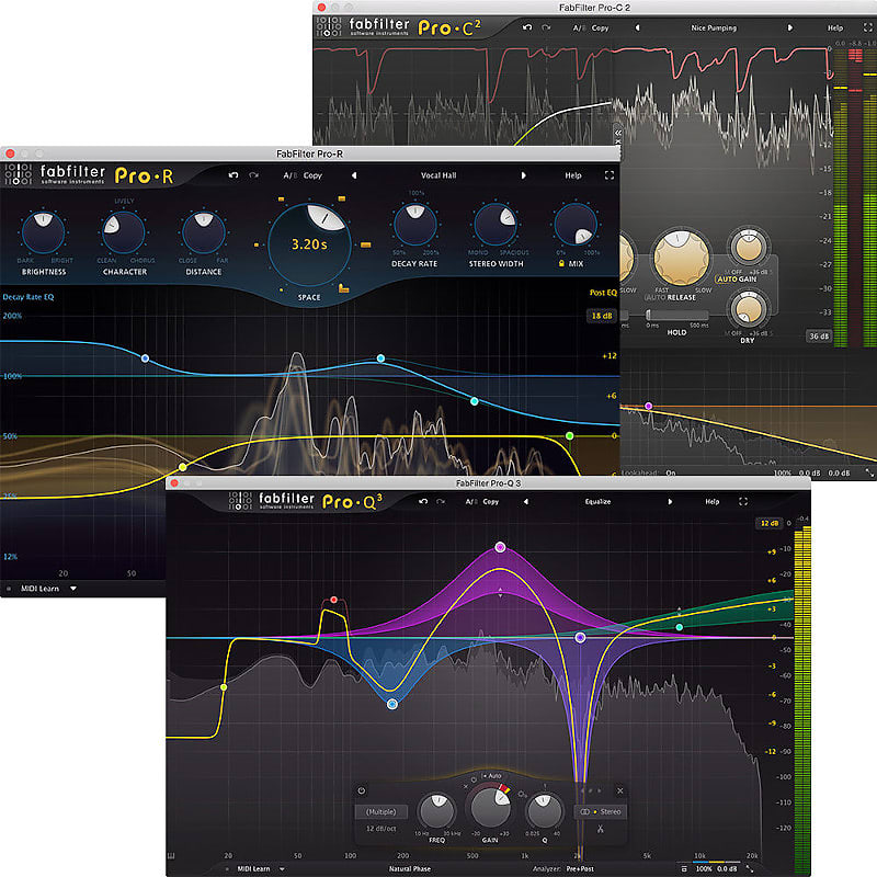 FabFilter Essentials Bundle Mixing Tools (Download) | Reverb