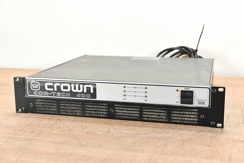 Crown Com-Tech 400 2-Channel Power Amplifier | Reverb Australia