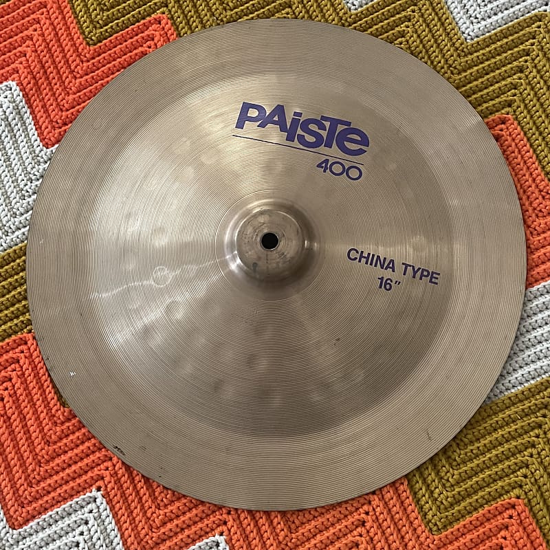 Paiste 400 16” China Type ! - 1980’s! - Great Cymbal! - | Reverb