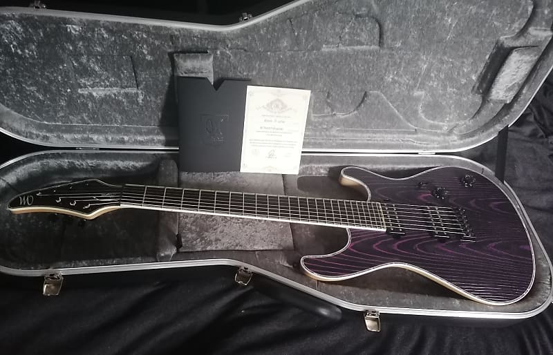 Mayones Regius 7 Gothic Custom Build in Monolith | Reverb UK