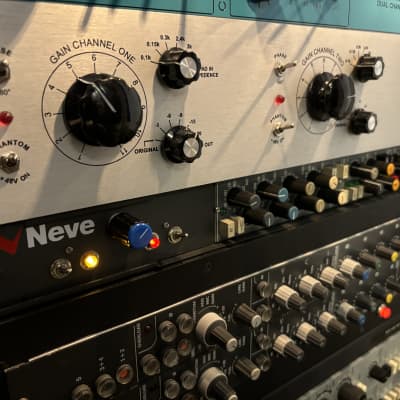 Neve V racked channel strip Mic Preamp & EQ with custom PSU - | Reverb