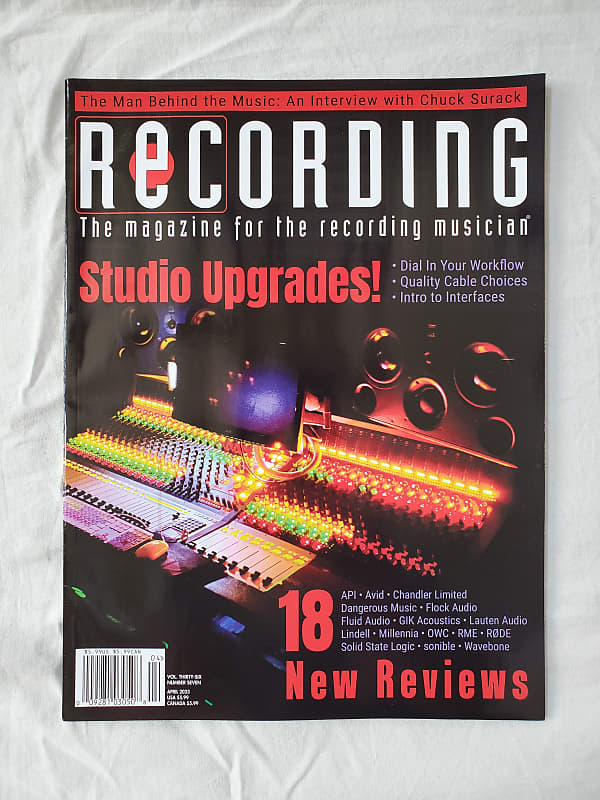 Recording Magazine Back Issue April 2023 | Reverb